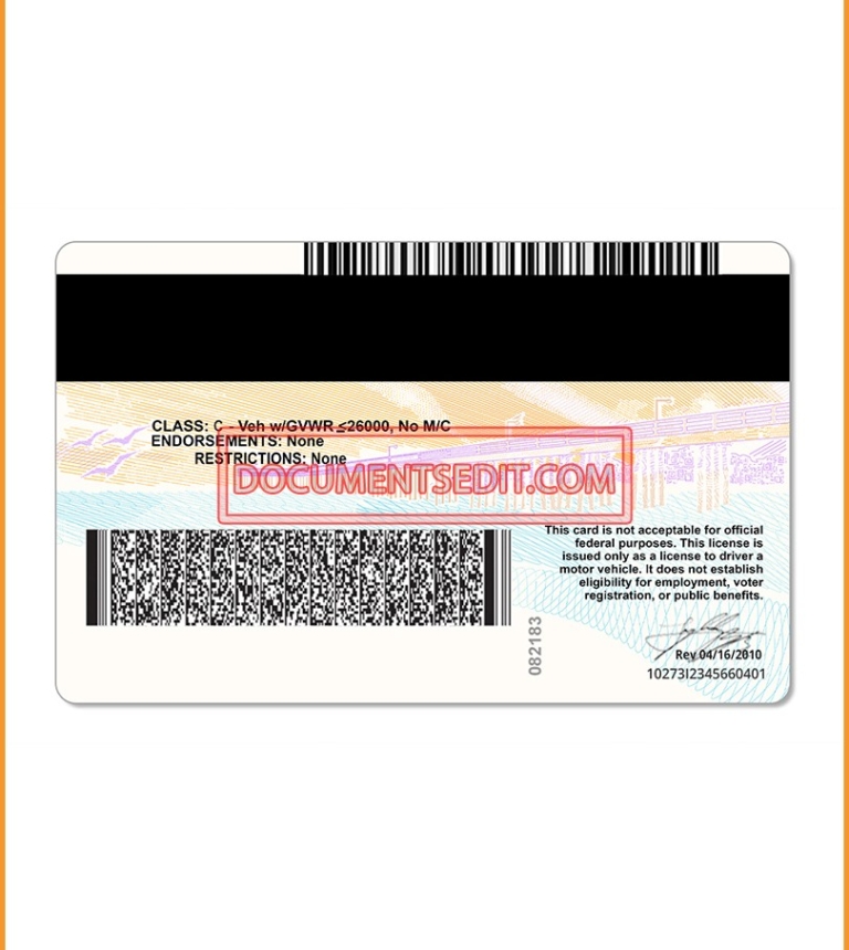 Driver License - Documents Edit