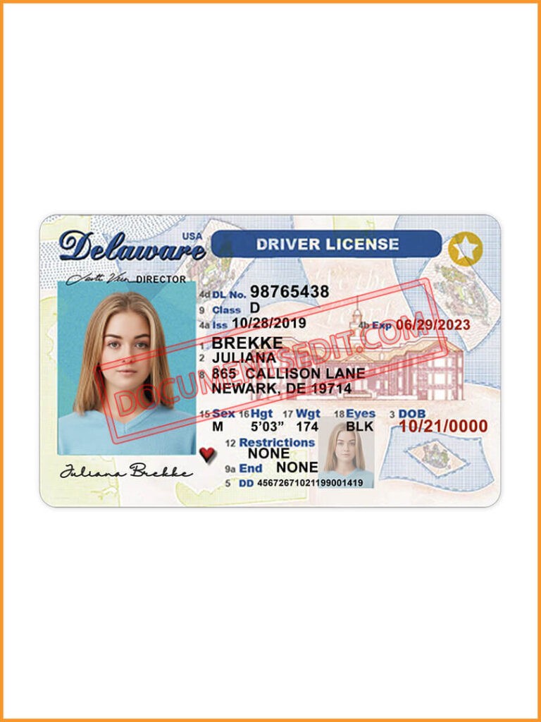 Delaware new PSD Template - Documents Edit
