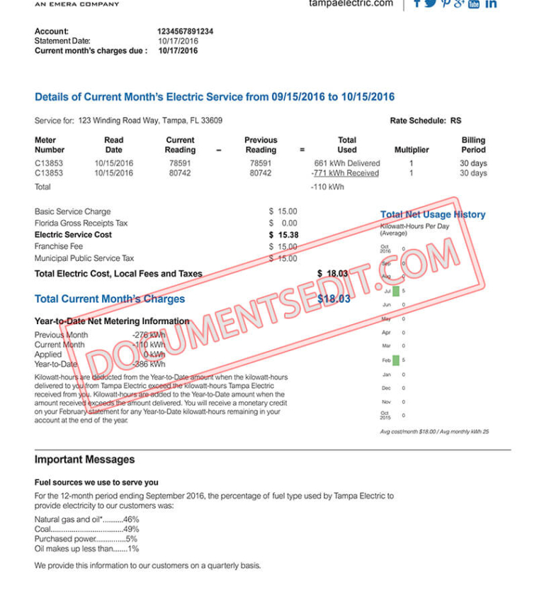 Utility Bill | AT&T | Wireless Statement - Documents Edit Utility Bill | AT&T | Wireless Statement - Documents Edit