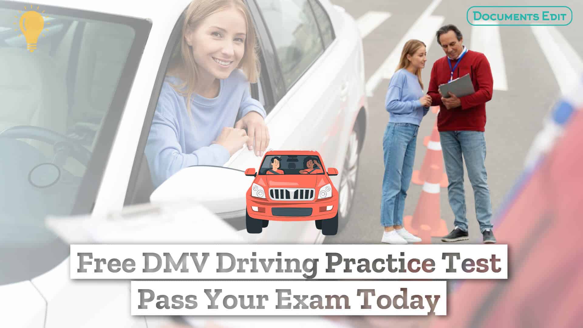 Free DMV Driving Practice Test - Pass Your Exam Today - Documents Edit